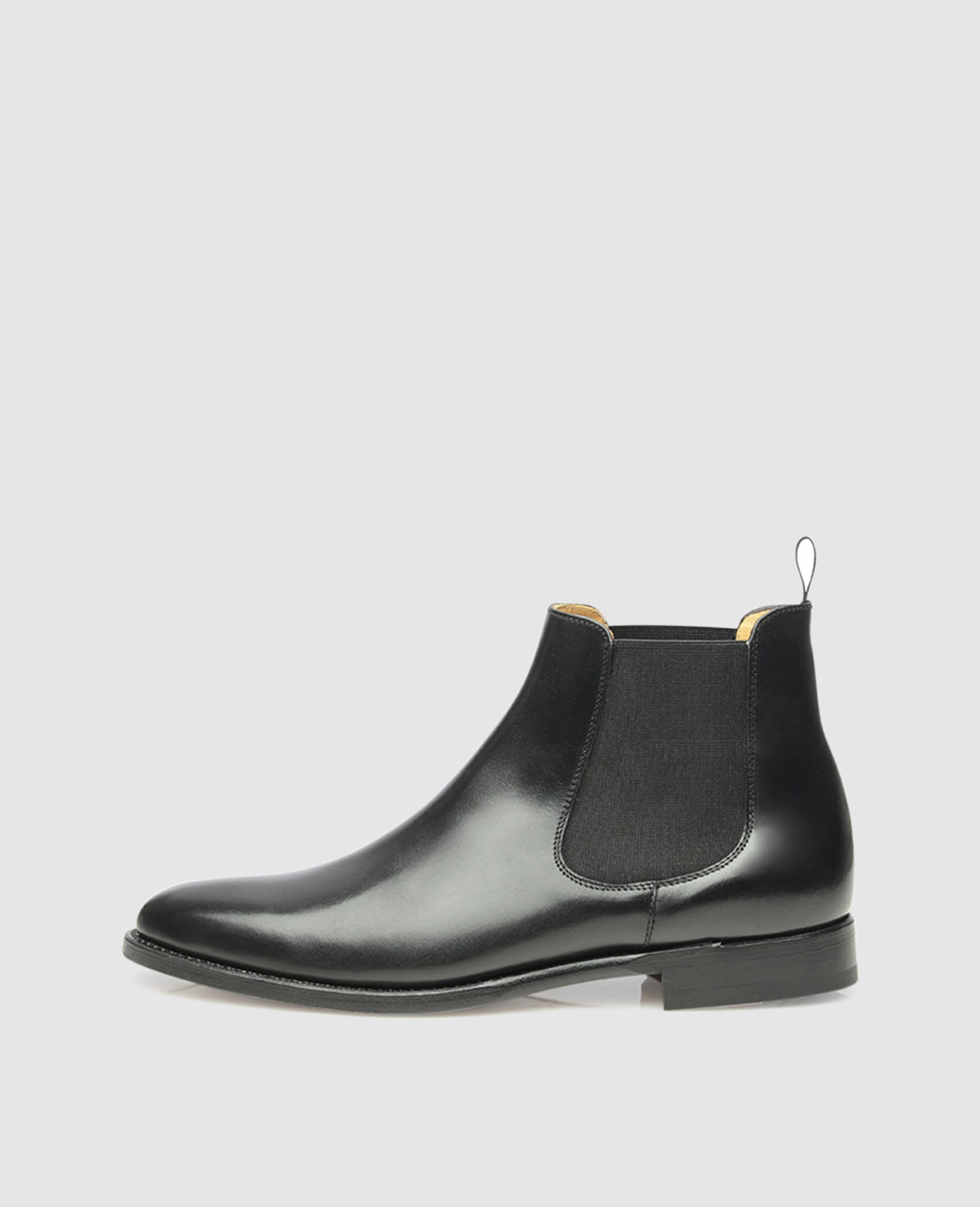 SHOEPASSION.com - Goodyear-welted Chelsea boot for women in black ...
