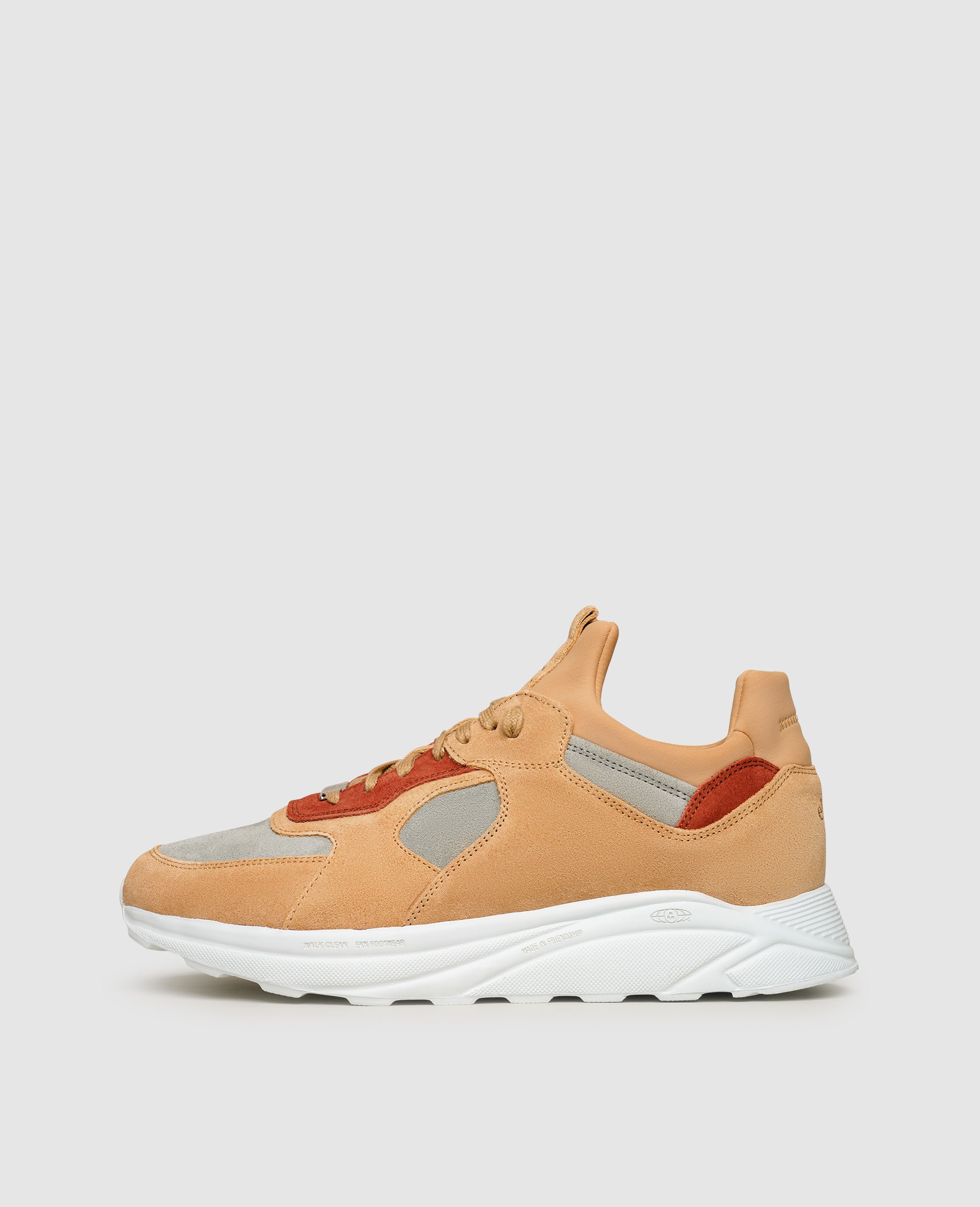 Modern unisex sneaker made of suede with EVA sole | ekn Footwear ...