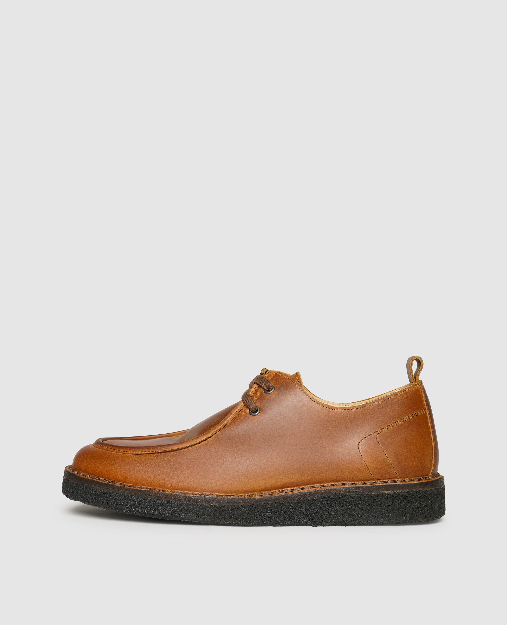 Classic Norwegian men's shoes with stable crepe sole | Shoepassion