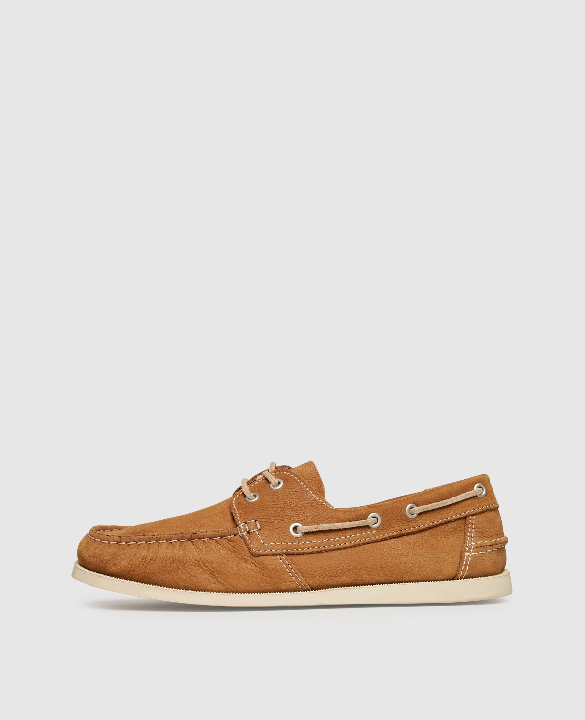 Elia M DS boat shoe in beige - Henry Stevens | Shoepassion