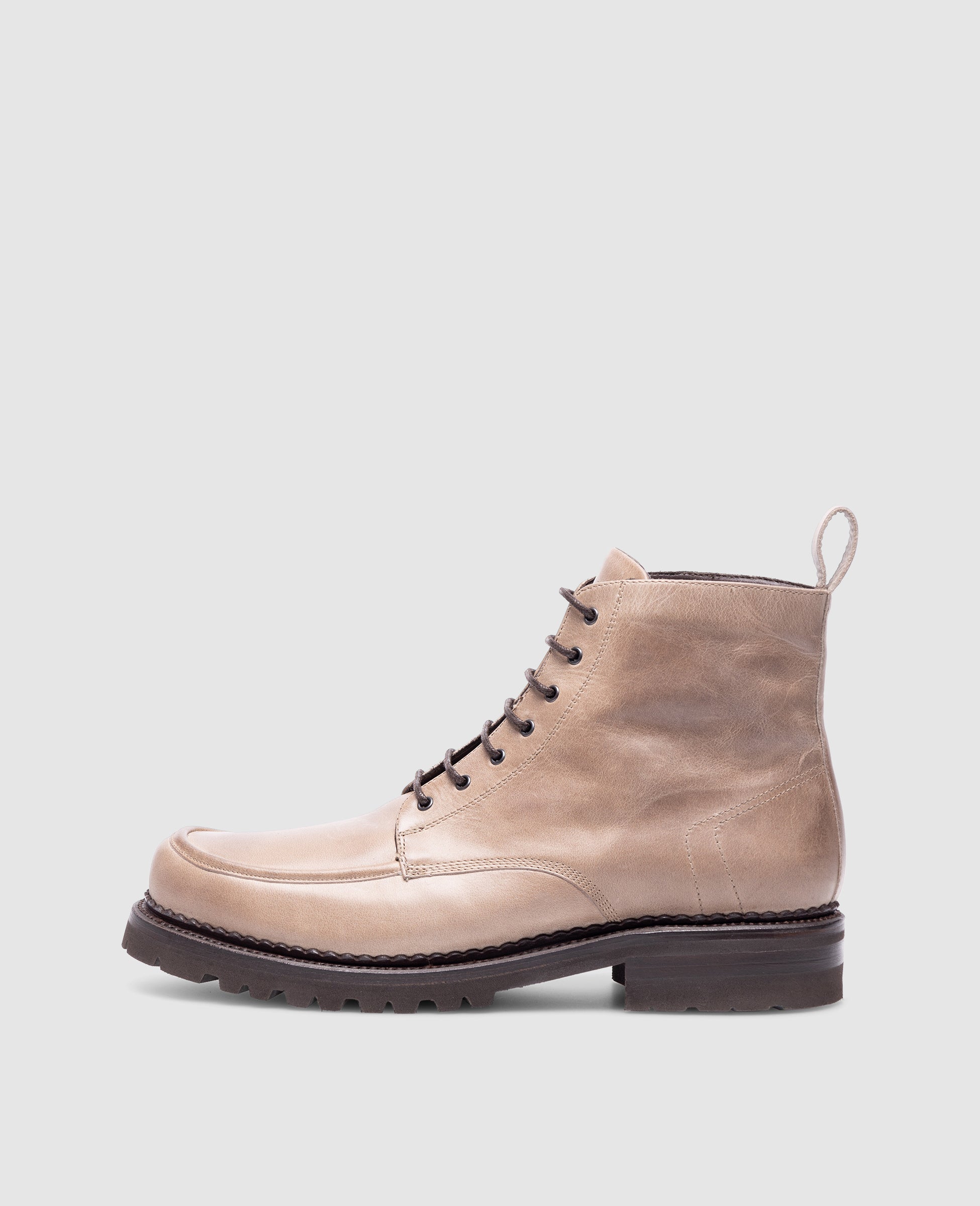 Harry NB Men's Norwegian Boots in Beige | Shoepassion