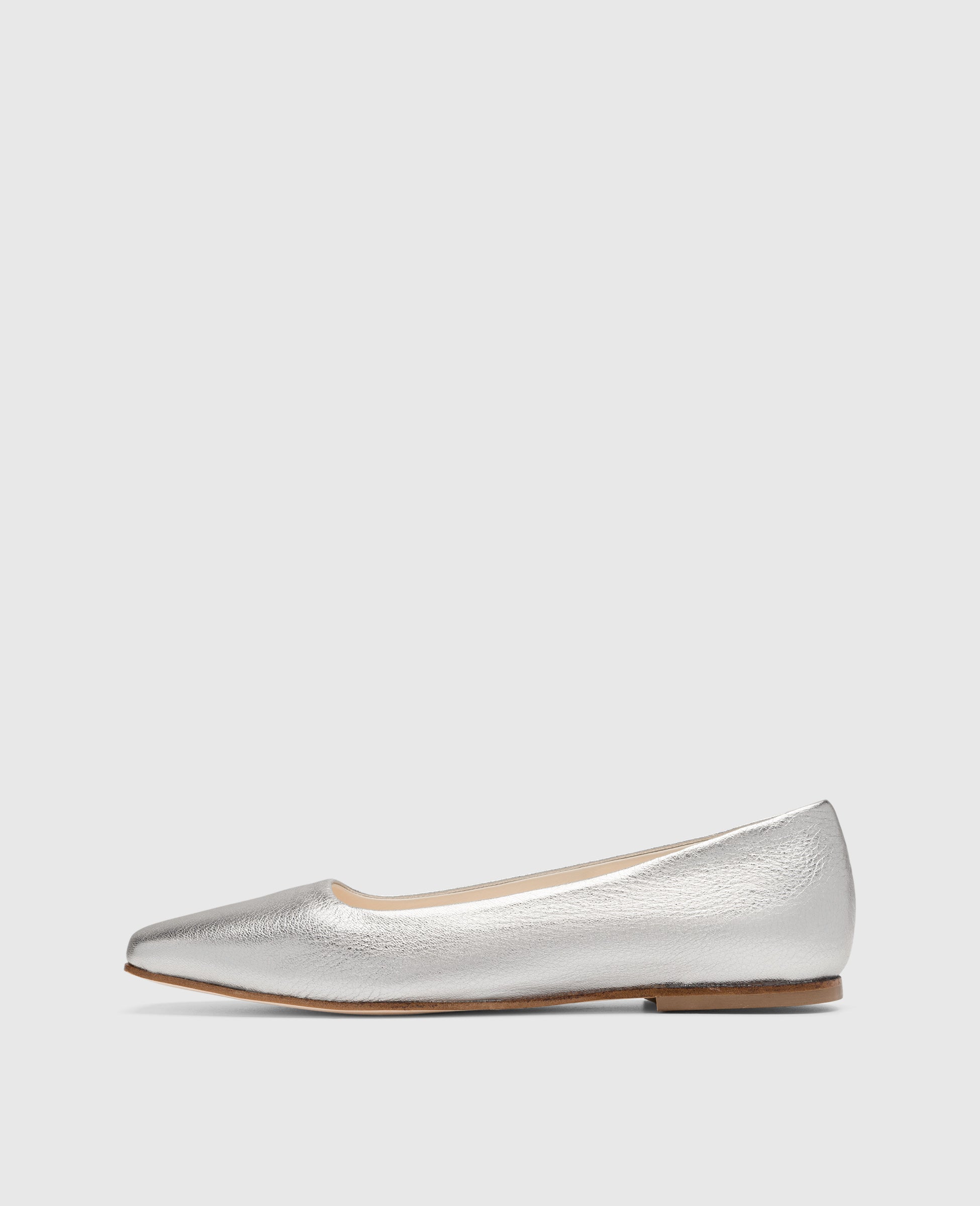 Audrey B Loafer in Silver - Henry Stevens | Shoepassion